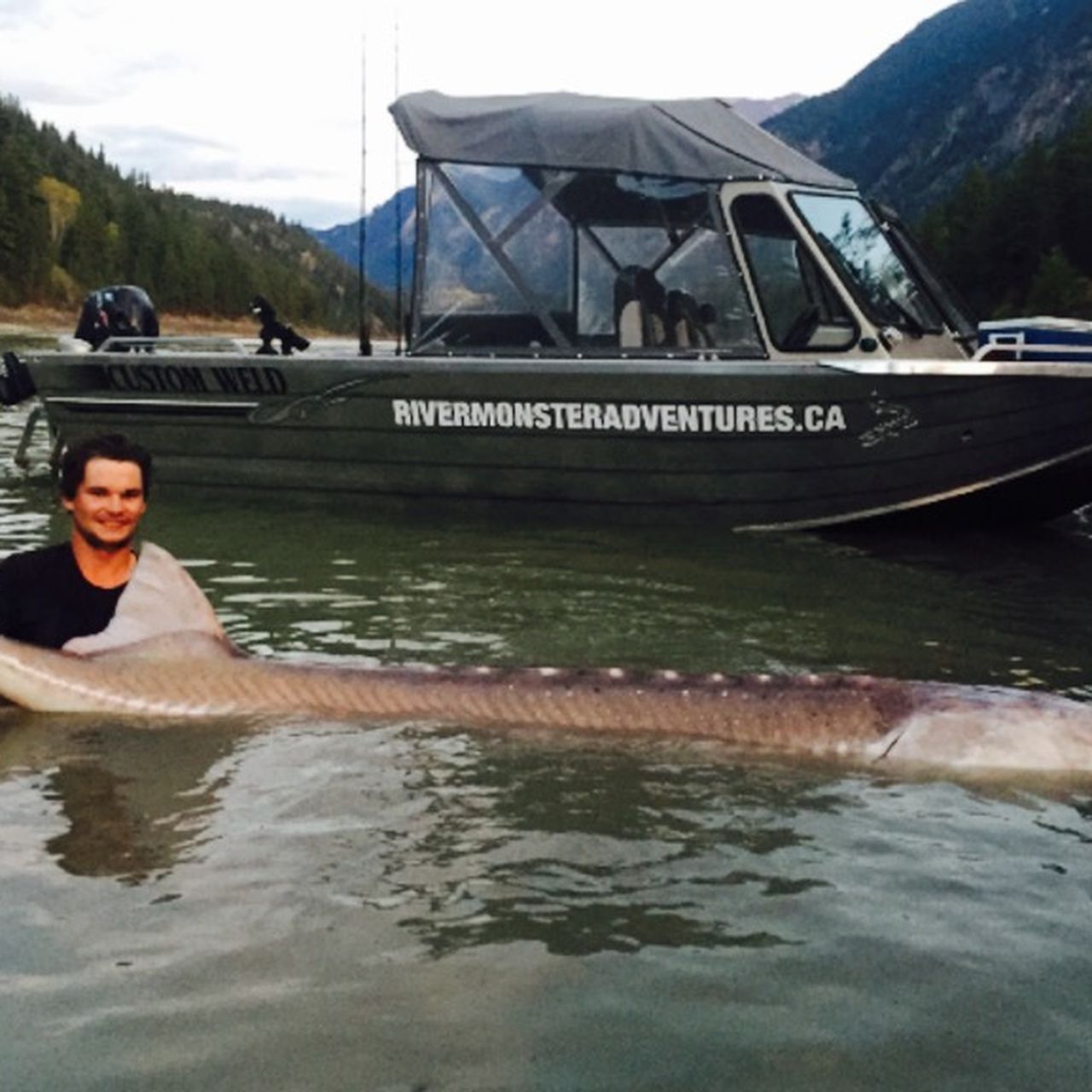 Giant Sturgeon River Monsters