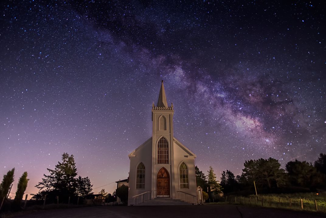 Stars Shining Above St. Teresa Church | Smithsonian Photo Contest ...