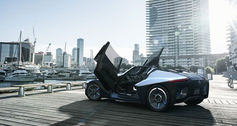 The BladeGlider: Nissan’s Concept Car Looks Like a Jet Fighter ...