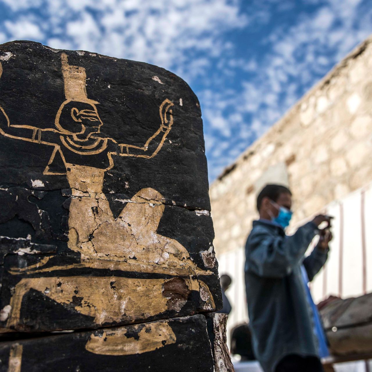 scroll and key tomb inside