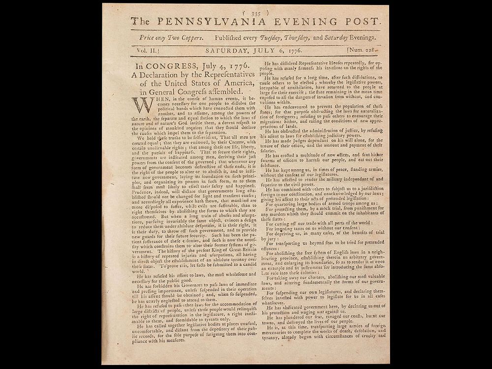 Watch How (Slowly) News of the Declaration of Independence Spread in ...