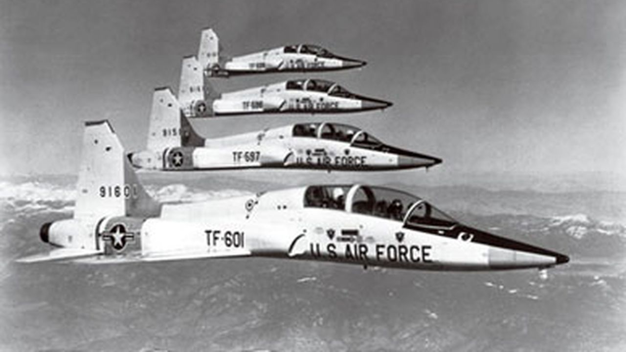 First Supersonic Military Plane