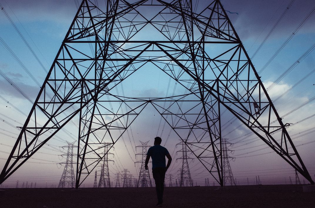 Pylons at kuwait | Smithsonian Photo Contest | Smithsonian Magazine