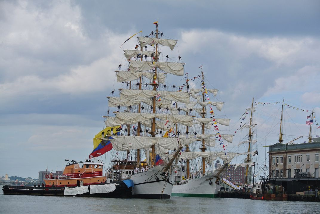 Watching the Tall Ships leave Boston, an end to the celebration ...