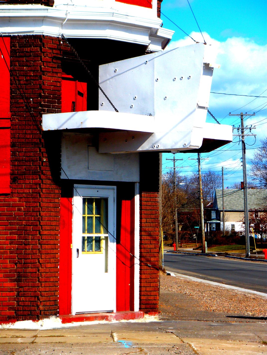 An old building that used to be the grocery store downtown ...