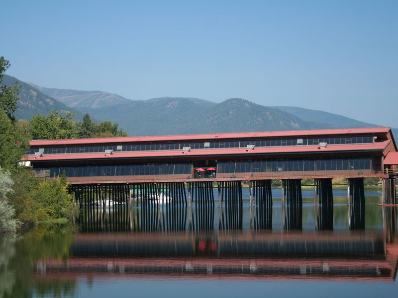 View of the Cedar Street Bridge in Sandpoint, ID. | Smithsonian Photo ...