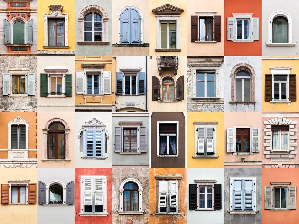 These Window Collages Are Serious Eye Candy