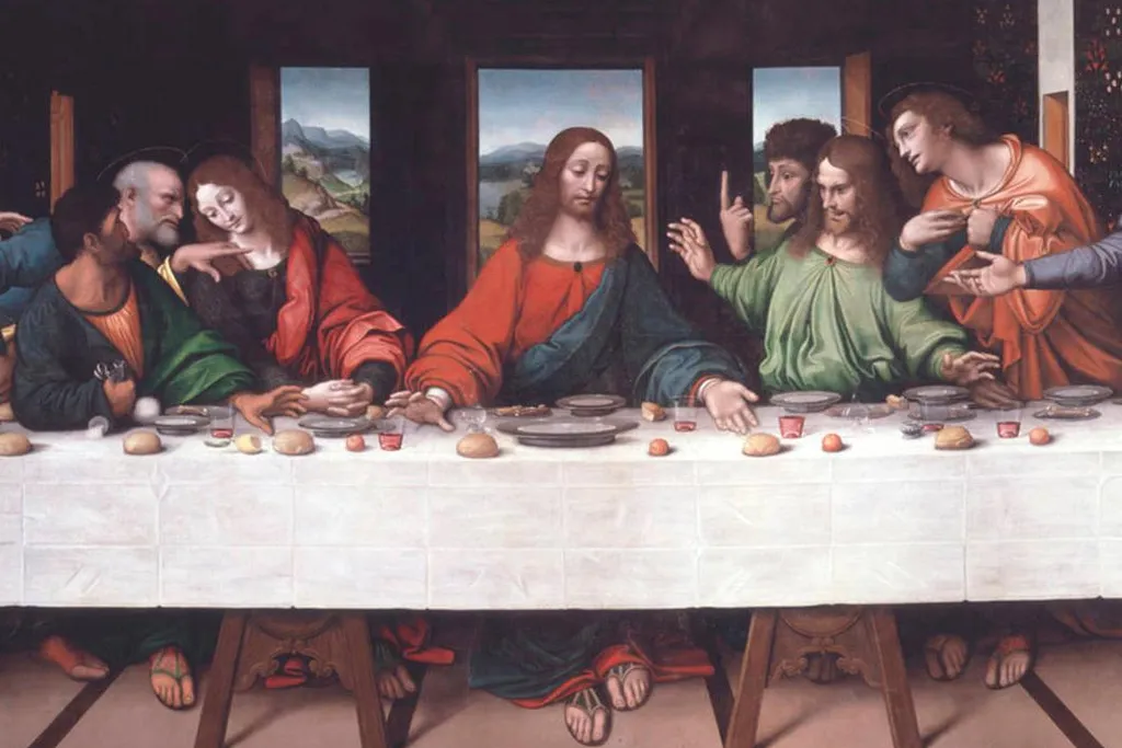 Leonardo Da Vinci The Last Supper Original LEONARDO Da Vinci Last