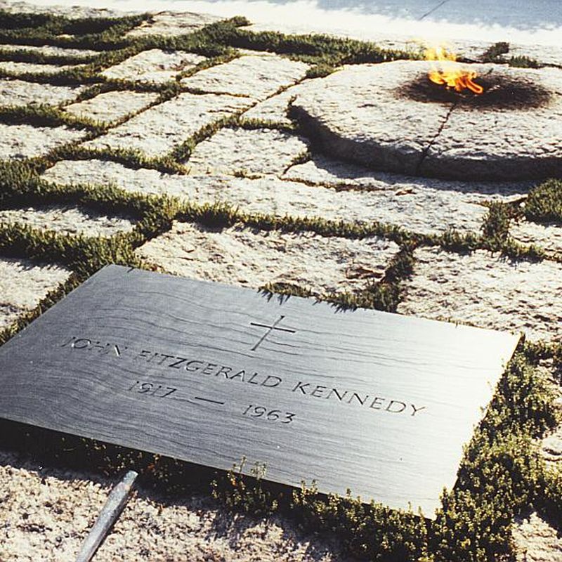 John F Kennedy Grave Eternal Flame Where Is John F. Kennedy Buried?
