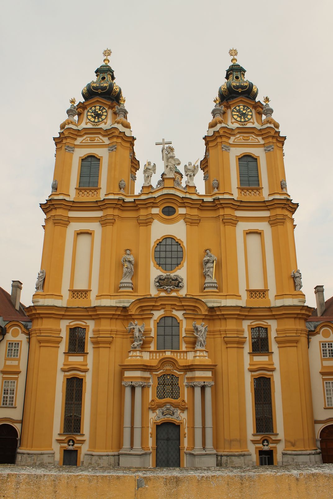 Visiting Melk Abbey, a Baroque style monastery in Austria that ...