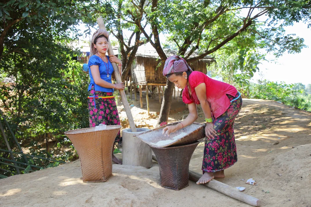 Two indigenous Mro tribe girls | Smithsonian Photo Contest ...