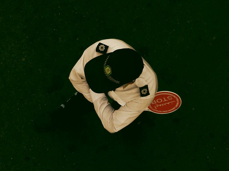 Tired Police officer | Smithsonian Photo Contest | Smithsonian Magazine