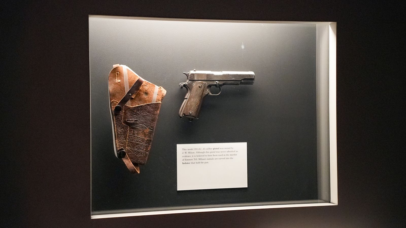 The Gun Linked to Emmett Till's Murder Is Now on Display at a Museum in ...