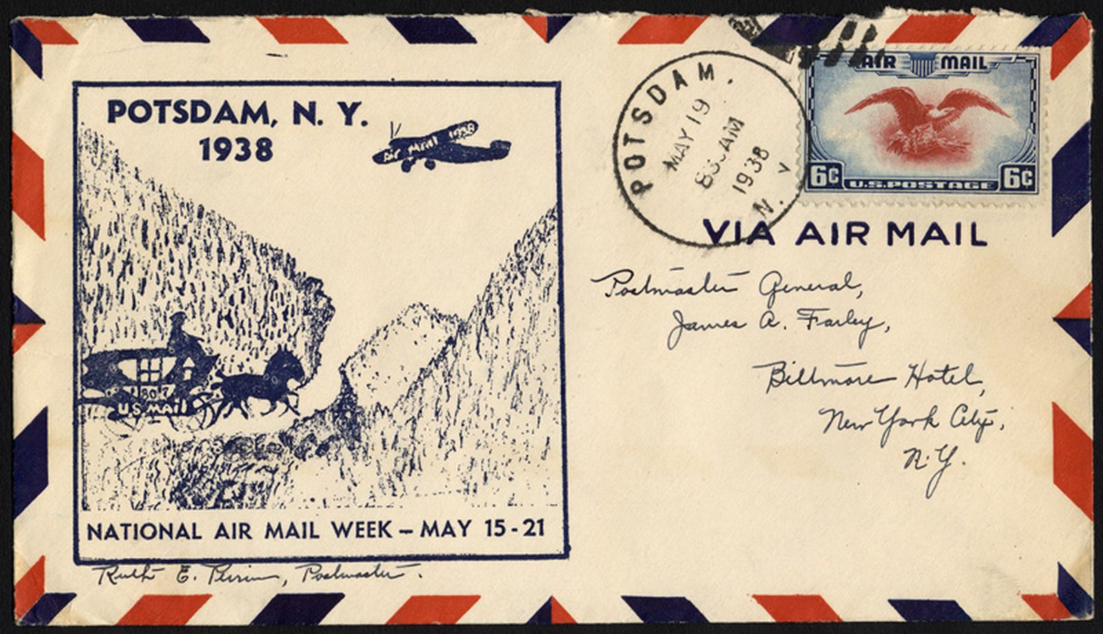 “Receive To-morrow’s Mail To-day!”
