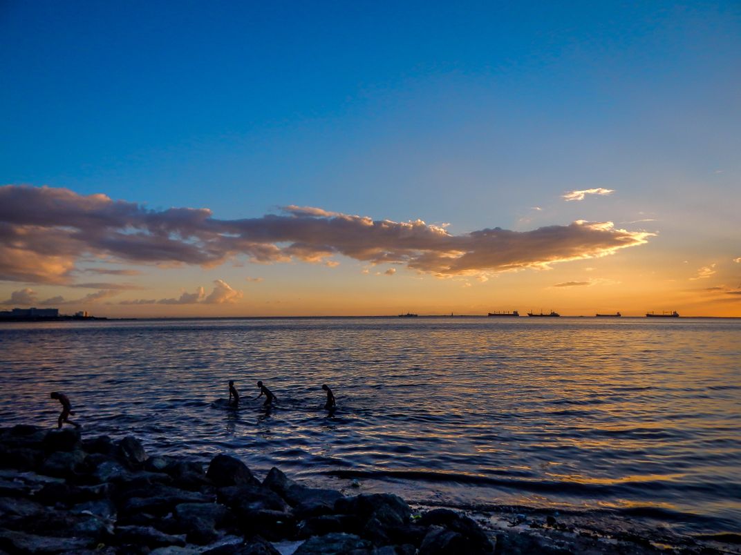 Swimming at Sundown | Smithsonian Photo Contest | Smithsonian Magazine