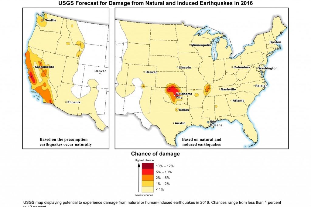 New Map Exposes The Danger Of Manmade Earthquakes Wired