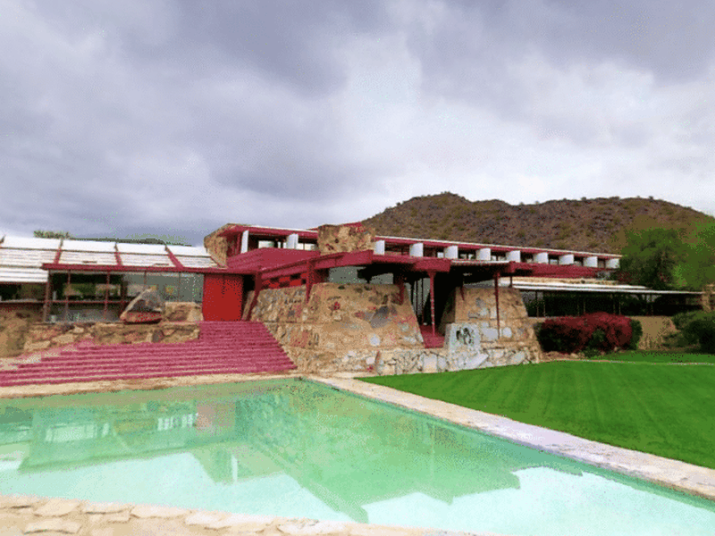 Taliesin West Logo Taliesin West At Home With Frank Lloyd Wright