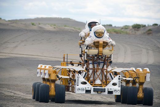 mars rover manned