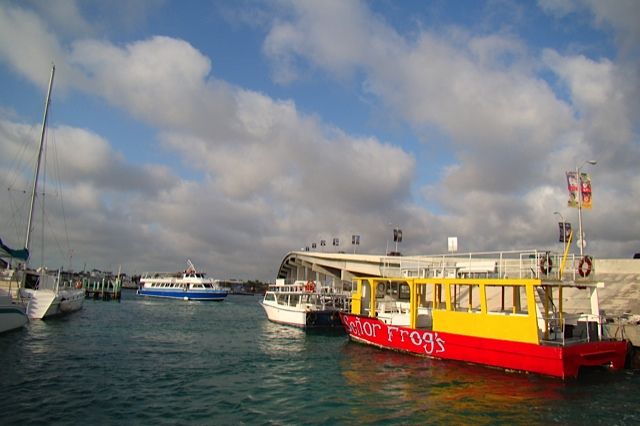 Senor Frog's ferry in the bay at Nassau, Grand Bahamas. | Smithsonian ...