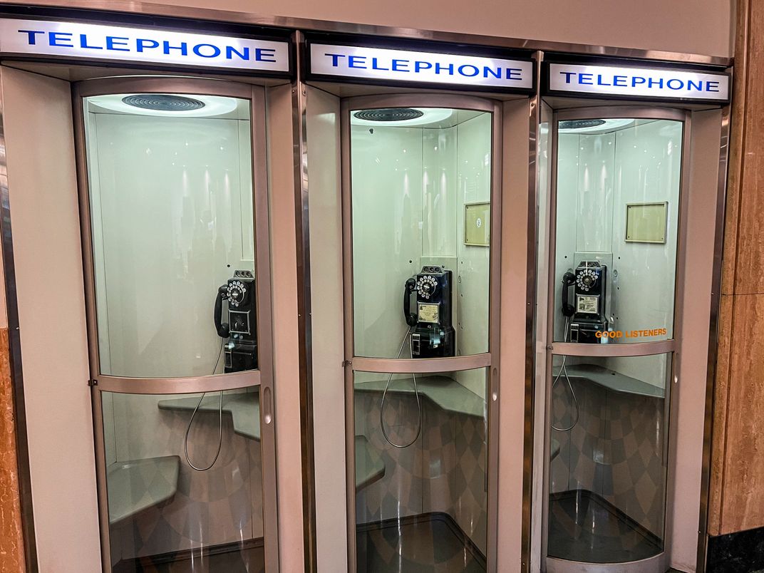 Telephone bank or a time travel machine. | Smithsonian Photo Contest ...
