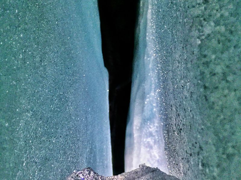 Crevice inside an Icelandic Glacier | Smithsonian Photo Contest ...