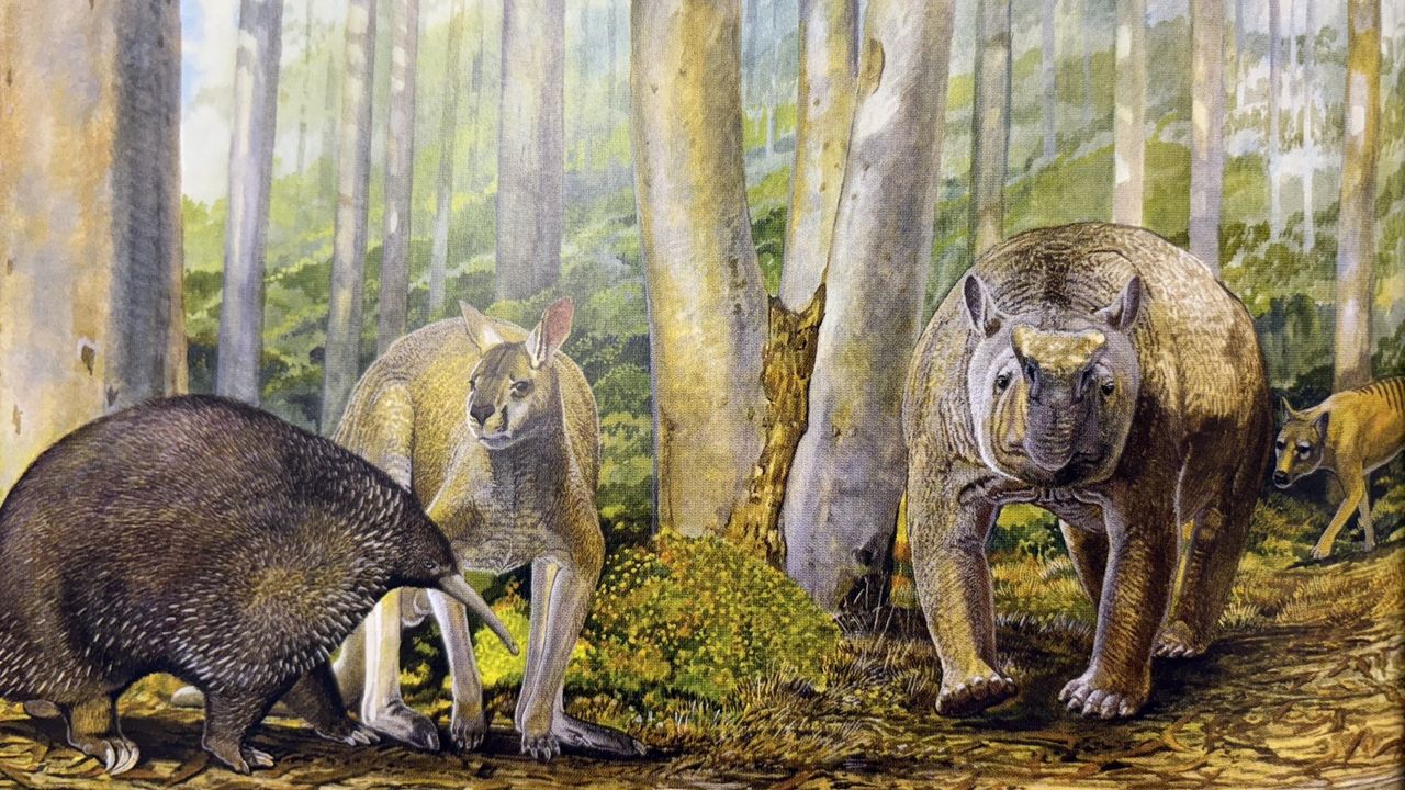 extinct giant kangaroo