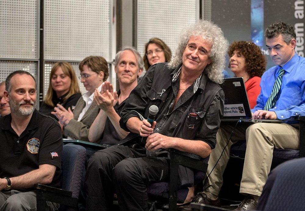 Queen Guitarist Brian May is Now a New Horizons Science Collaborator