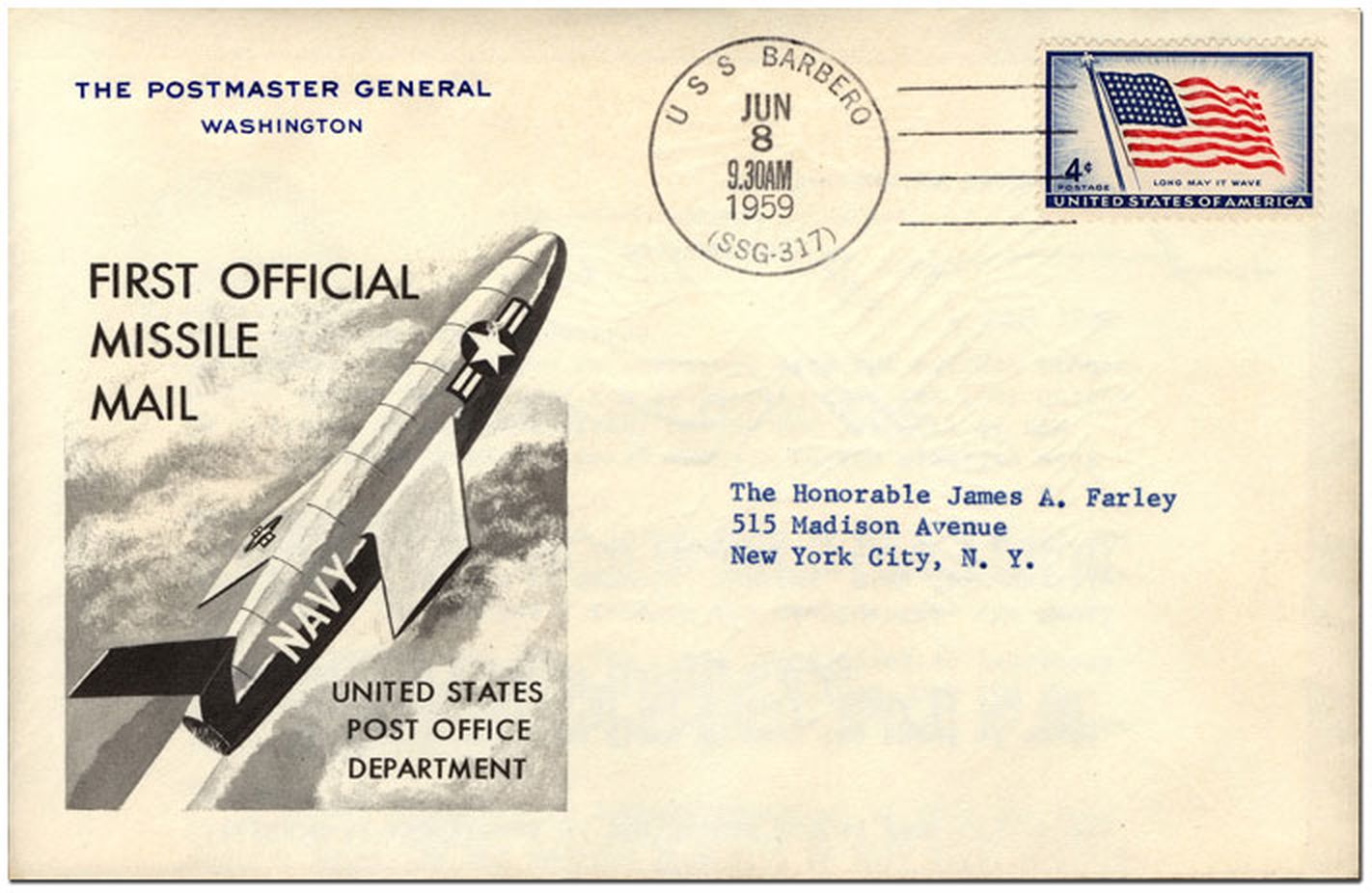 Mail Delivery By Rocket Never Took Off