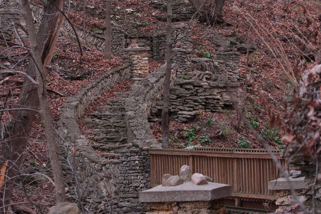 Phelps park Trail, Decorah Iowa, Steps and Bridge | Smithsonian Photo ...