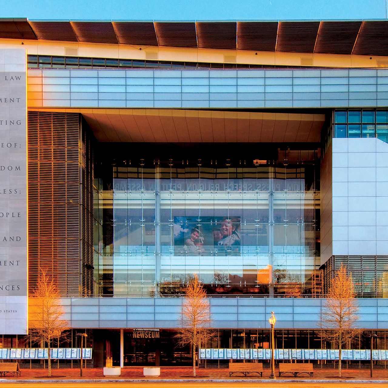 Newseum Logo Newseum: News, Interactive Exhibits, Photographs
