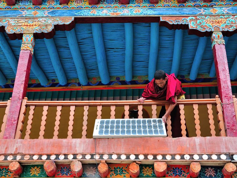 The Solar Monk | Smithsonian Photo Contest | Smithsonian Magazine