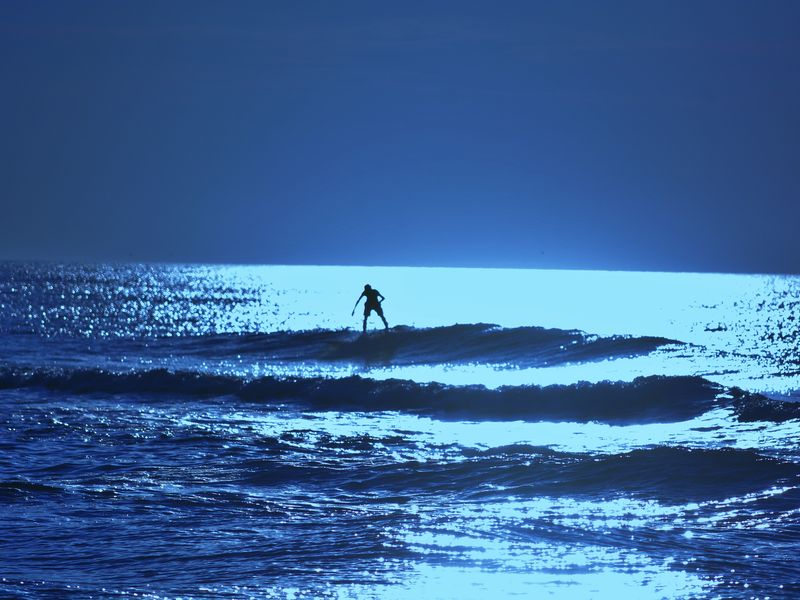 Blue Surfer | Smithsonian Photo Contest | Smithsonian Magazine