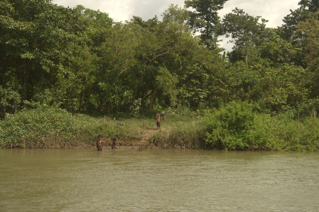 The Fearless- little children in the river | Smithsonian Photo Contest ...