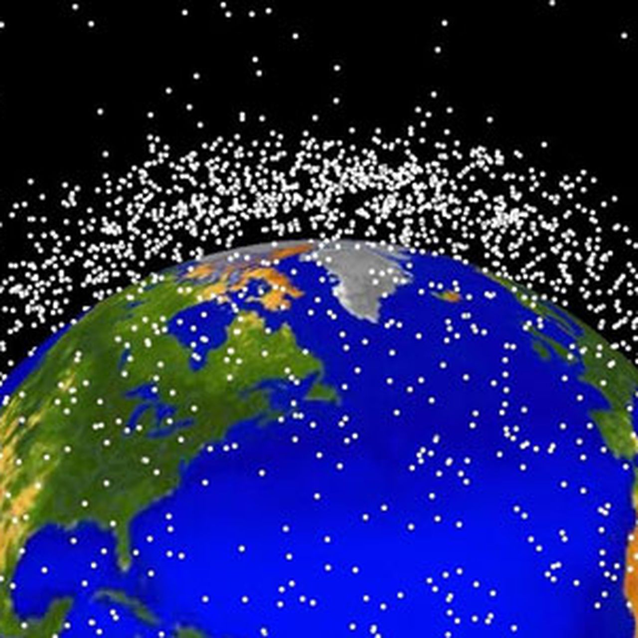 Space Debris On Earth