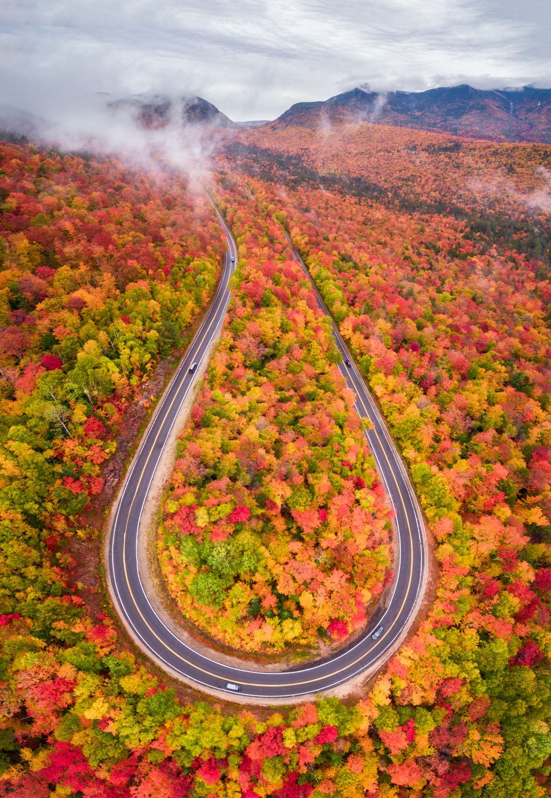 Aerial view of Autumn Colors | Smithsonian Photo Contest | Smithsonian ...