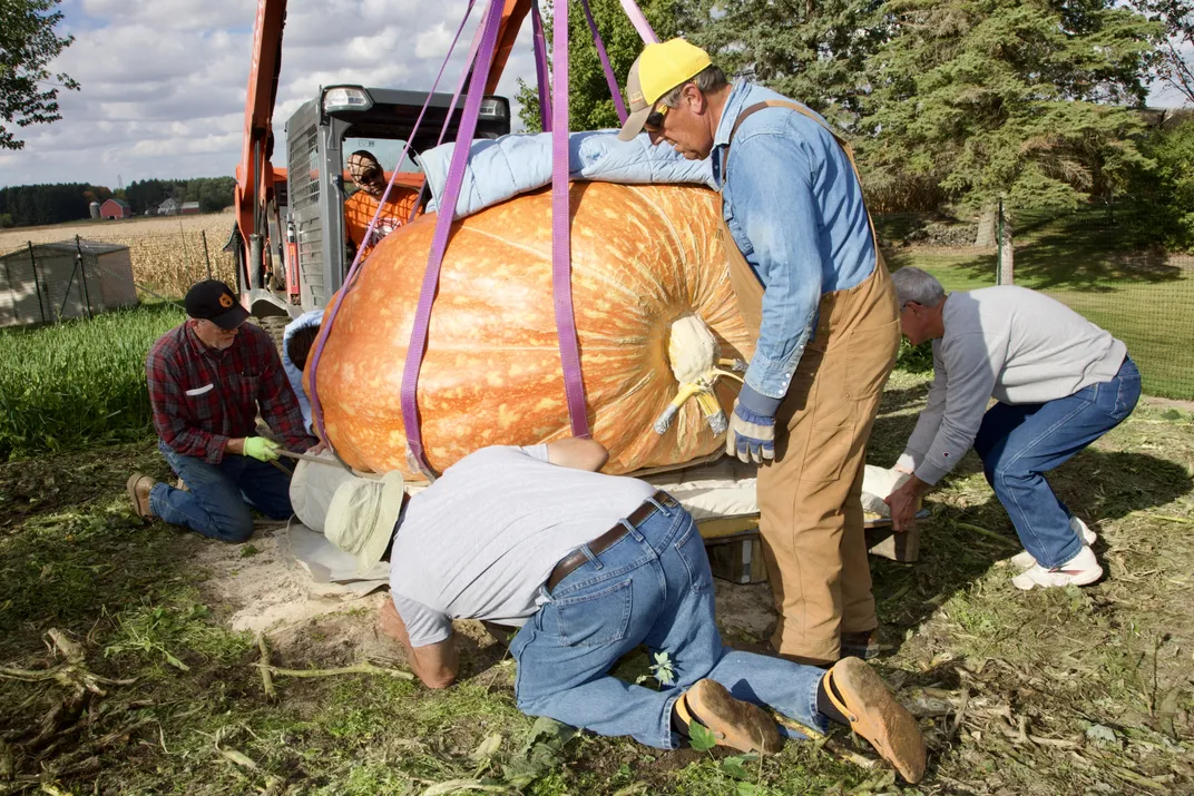 world record pumpkin launch