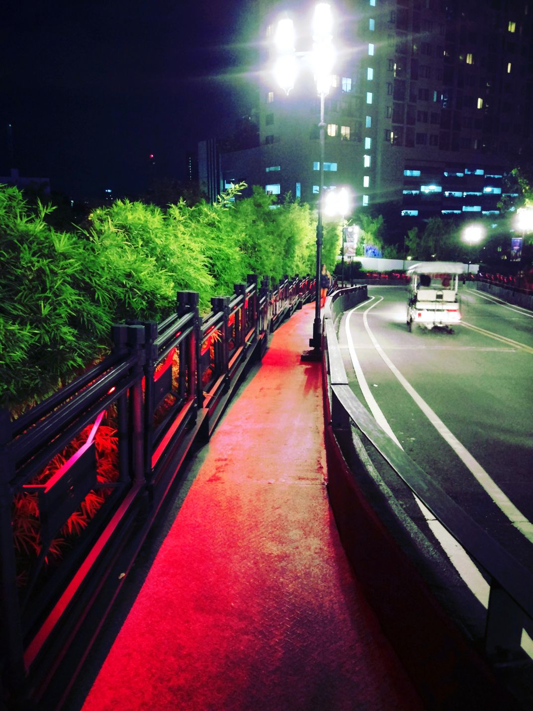 Bloody red light bridge of Bangkok | Smithsonian Photo Contest ...