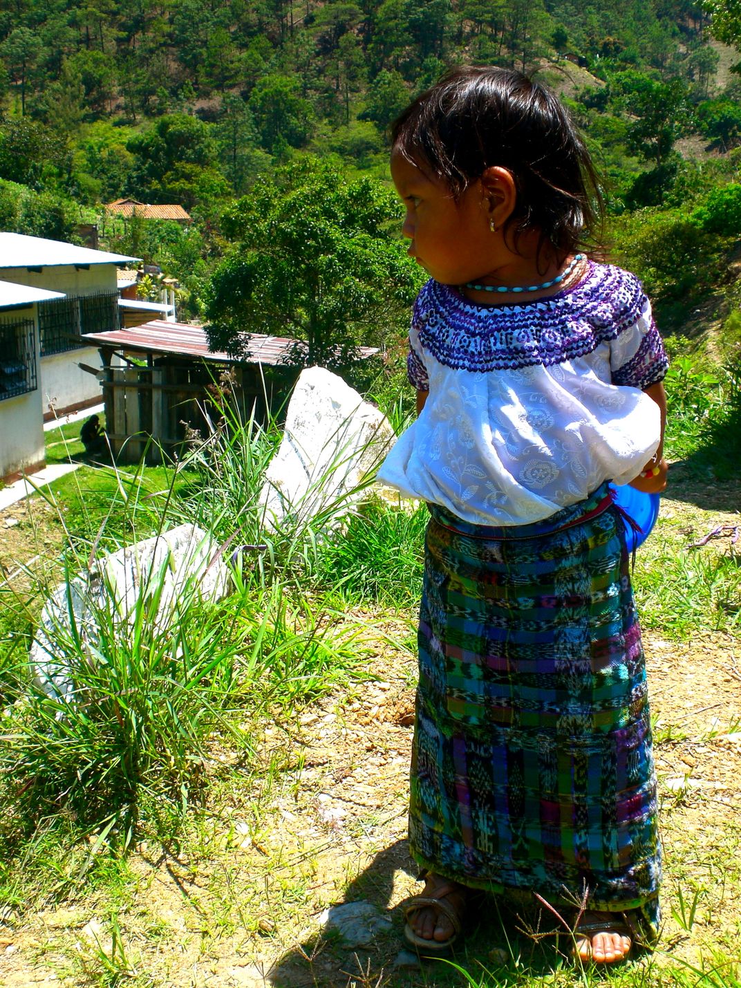 I took this on a mission trip to Guatemala. This little Mayan girl was ...