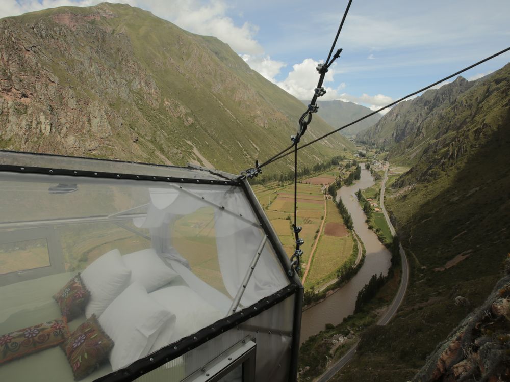 Sleep With the Condors at This Peruvian Hotel Hanging Off a Cliff