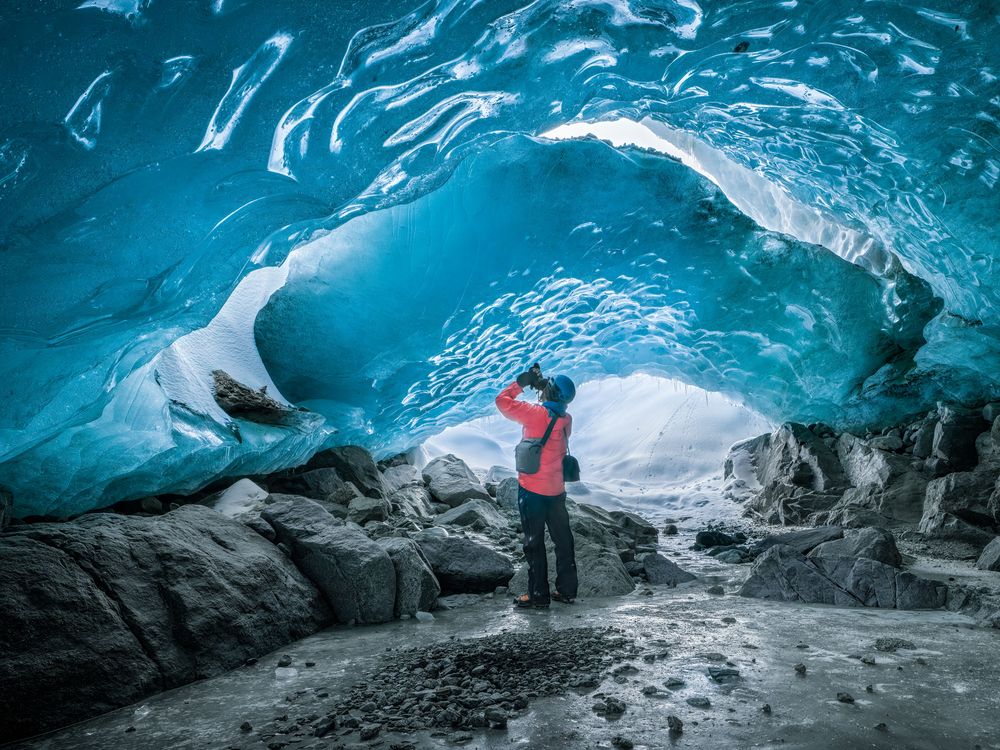 Inside a Morteratsch dead-ice cave | Smithsonian Photo Contest ...