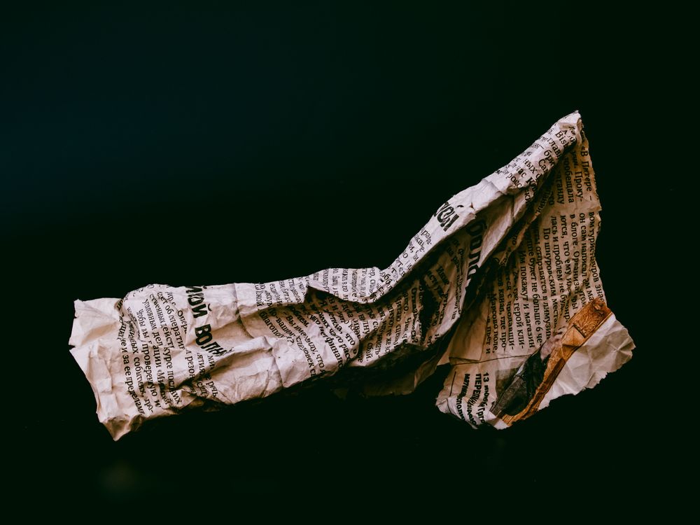 newspaper sheet 2 | Smithsonian Photo Contest | Smithsonian Magazine