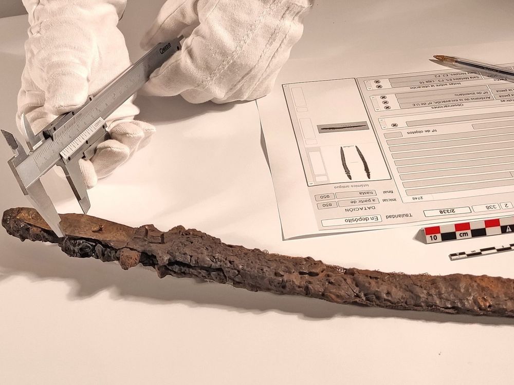 Spain's 'Excalibur' Sword, a 1,000-Year-Old Weapon Found Buried Upright ...