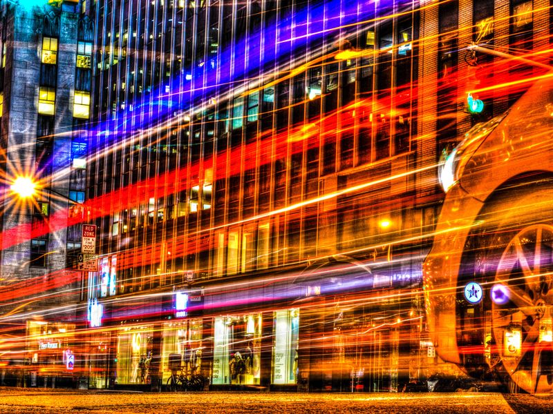 A Neon New York Night. | Smithsonian Photo Contest | Smithsonian Magazine