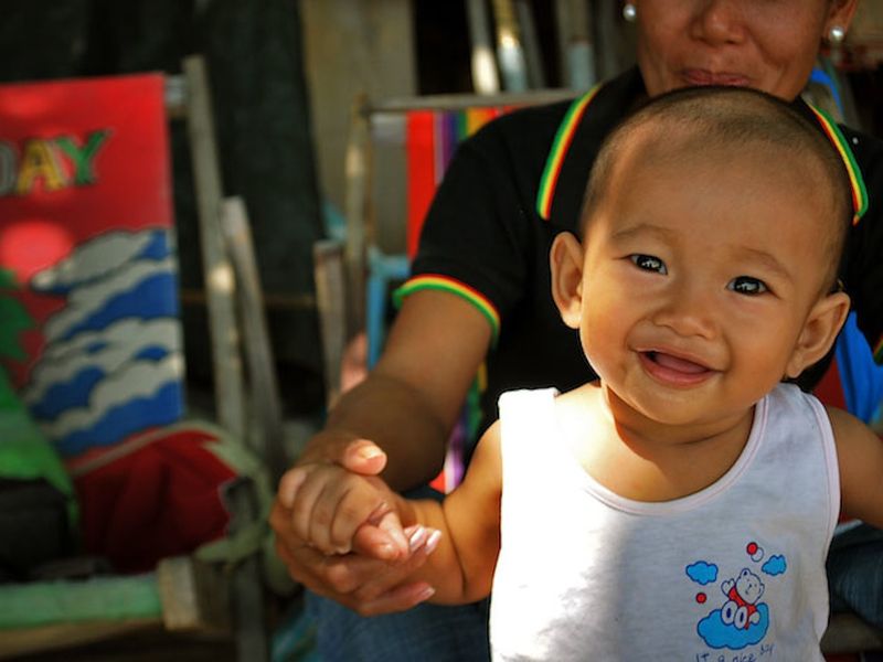 This was taken on the beach of Koh Samet, Thailand of the happiest ...