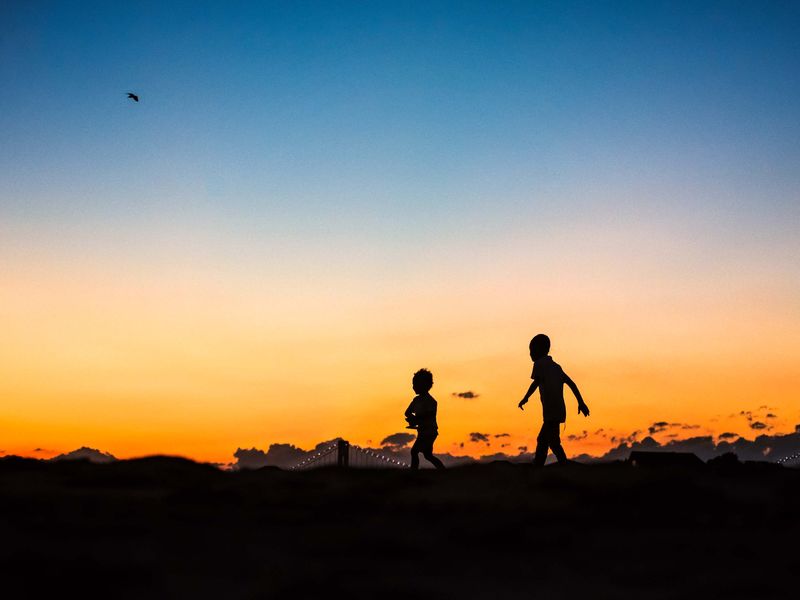 Brothers at Sunset | Smithsonian Photo Contest | Smithsonian Magazine