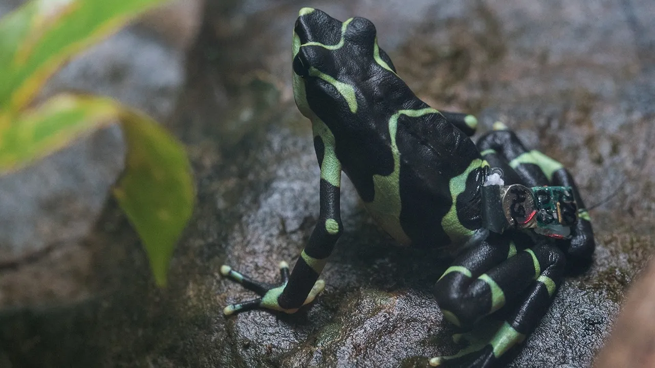 harlequin frog