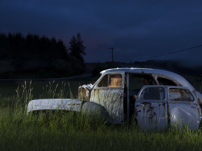 Run down auto in a lumber town. | Smithsonian Photo Contest ...