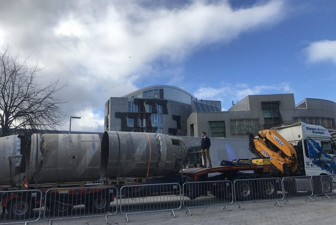 black arrow space rocket