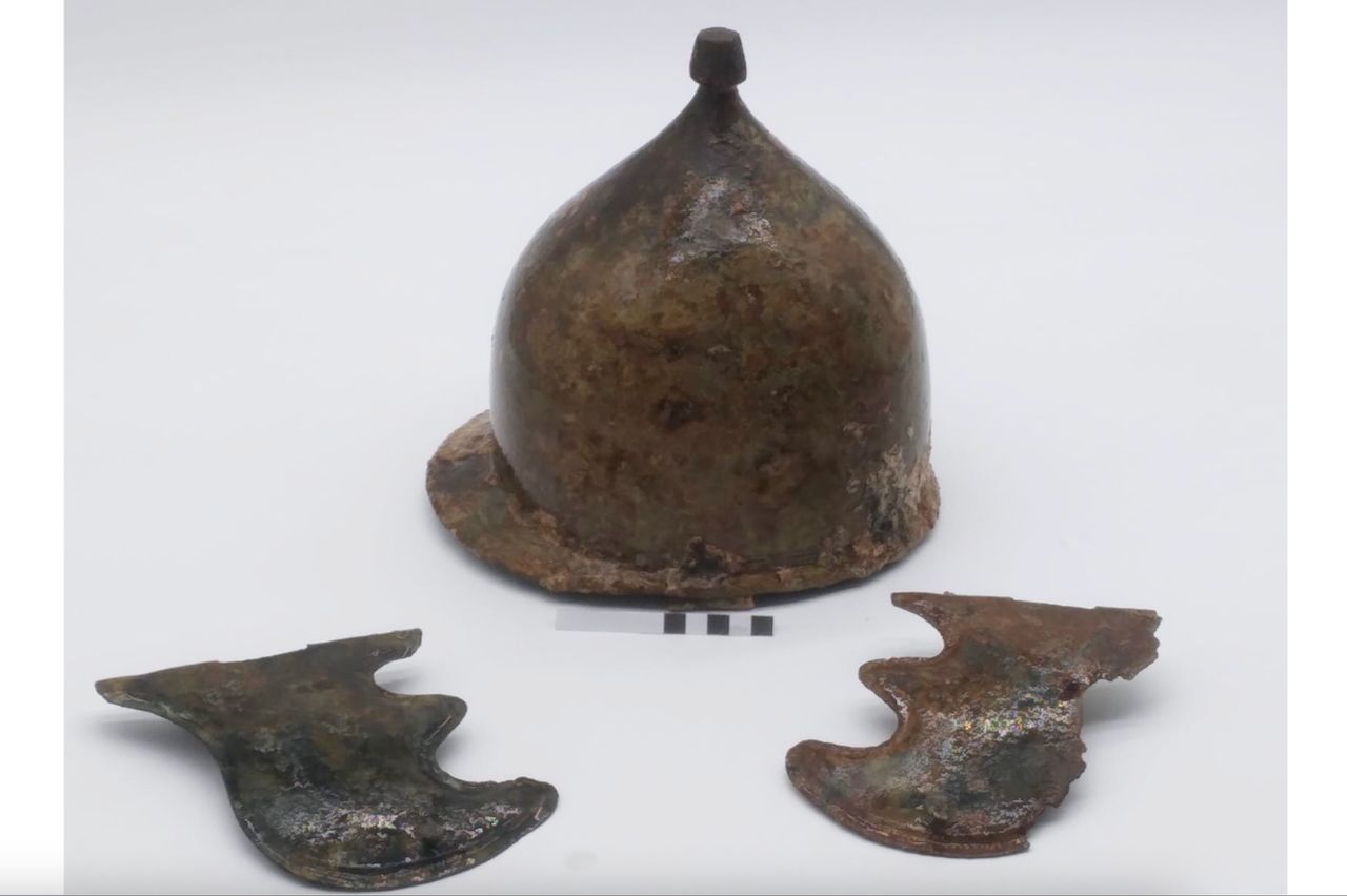Divers Find a Well-Preserved Roman Helmet From the Naval Battle That ...