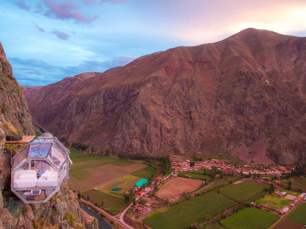 Sleep With the Condors at This Peruvian Hotel Hanging Off a Cliff